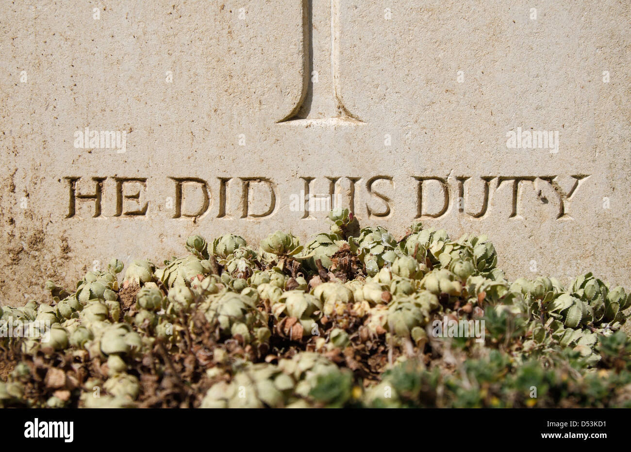 Wwi grave headstones hi-res stock photography and images - Alamy