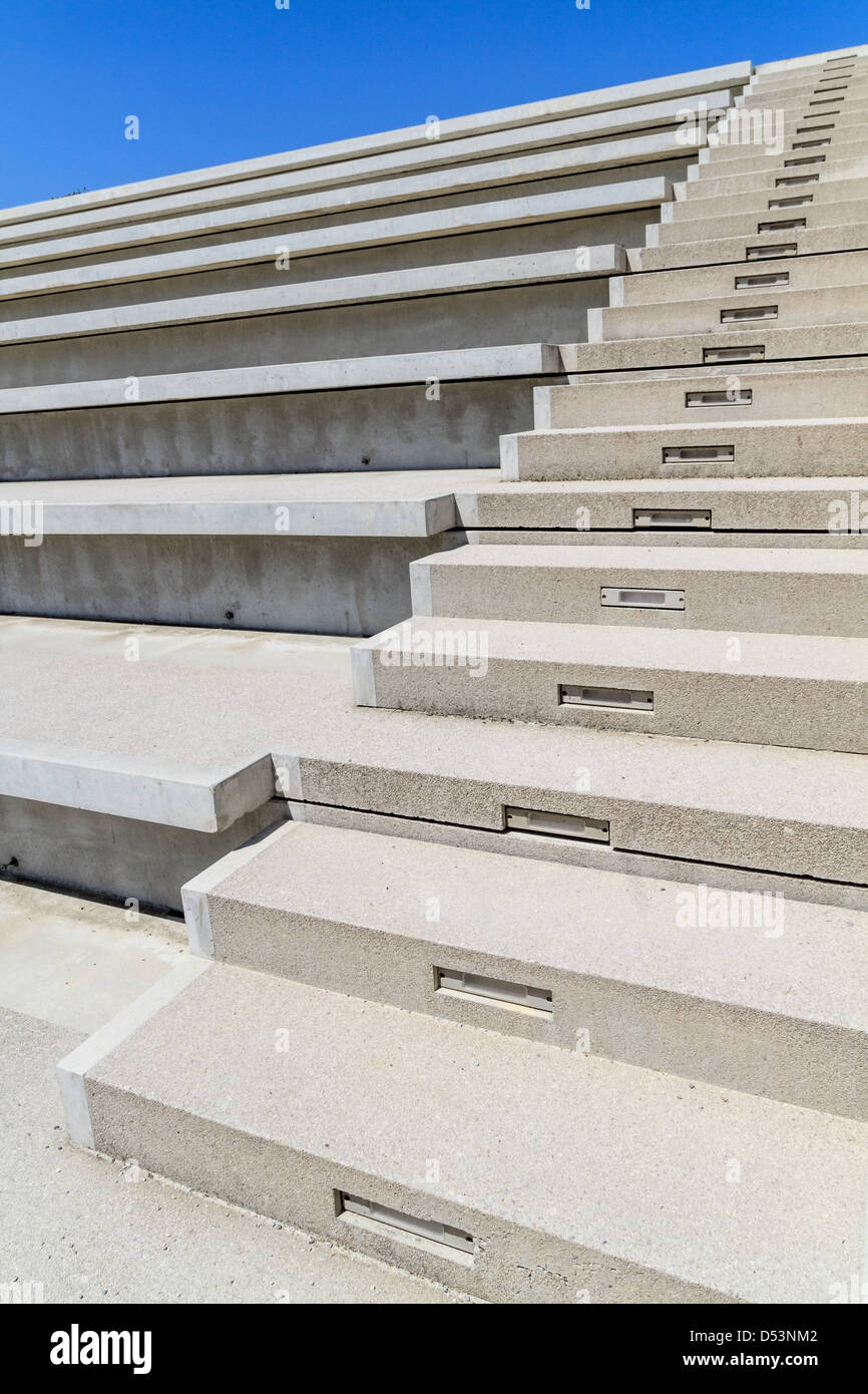 Exterior view stairs modern architecture hi-res stock photography and ...