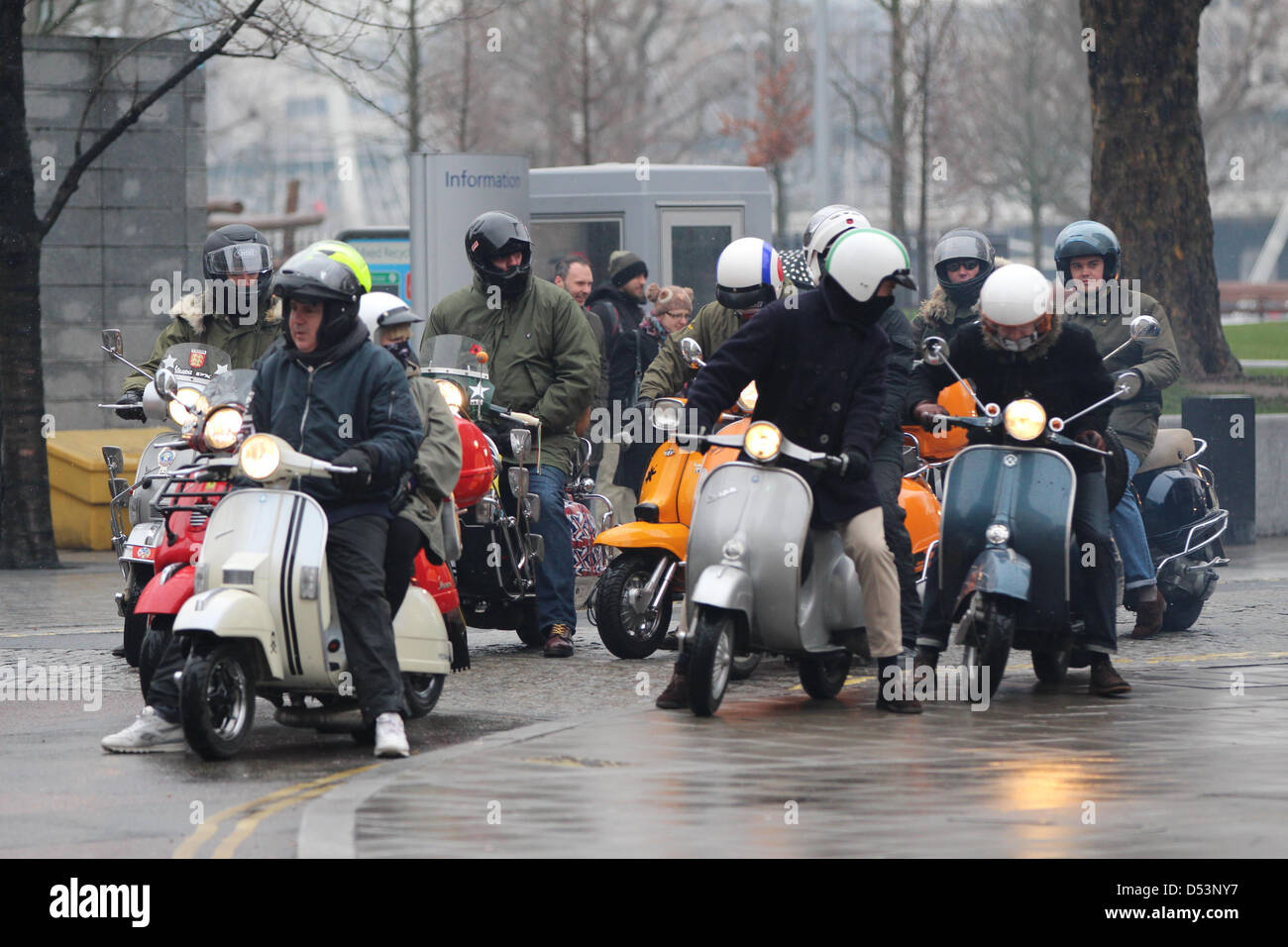 The first 'big ride' for the year, clubs from around the country meet ...