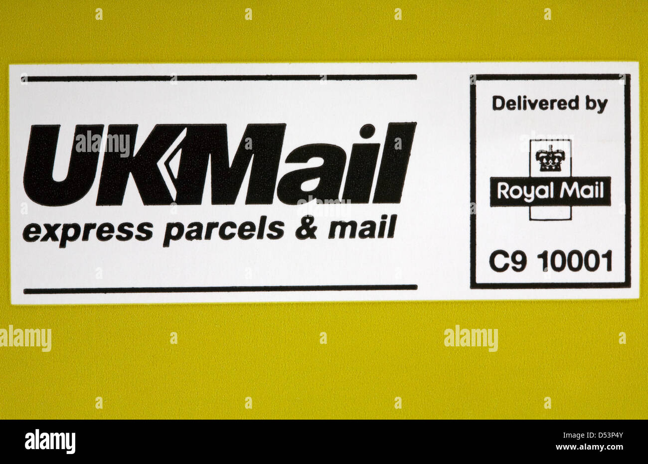 UKMail express parcels & mail and Delivered by Royal Mail detail on ...