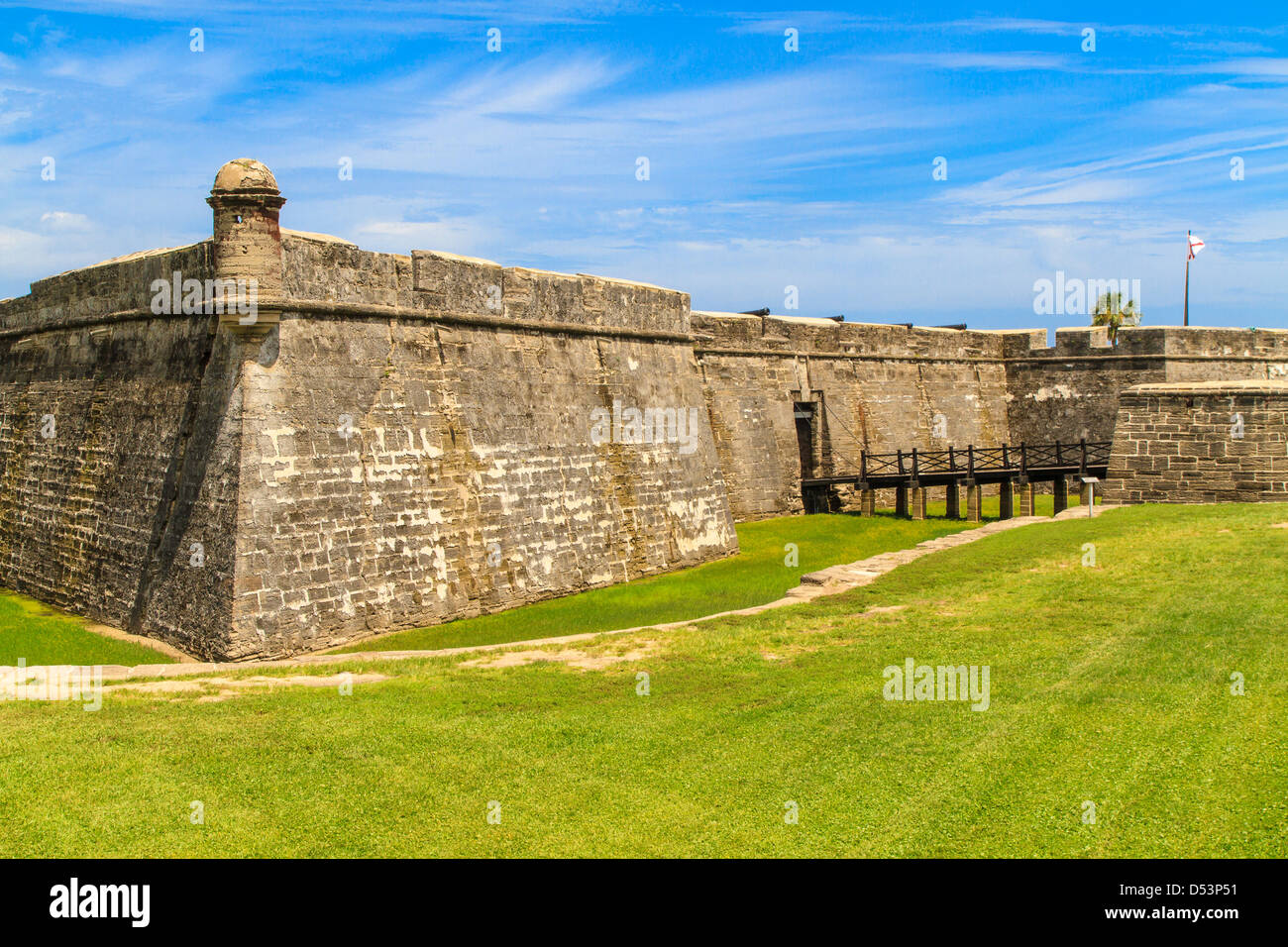 St. Augustine Fort, Castillo de San Marcos National Monument, Florida ...