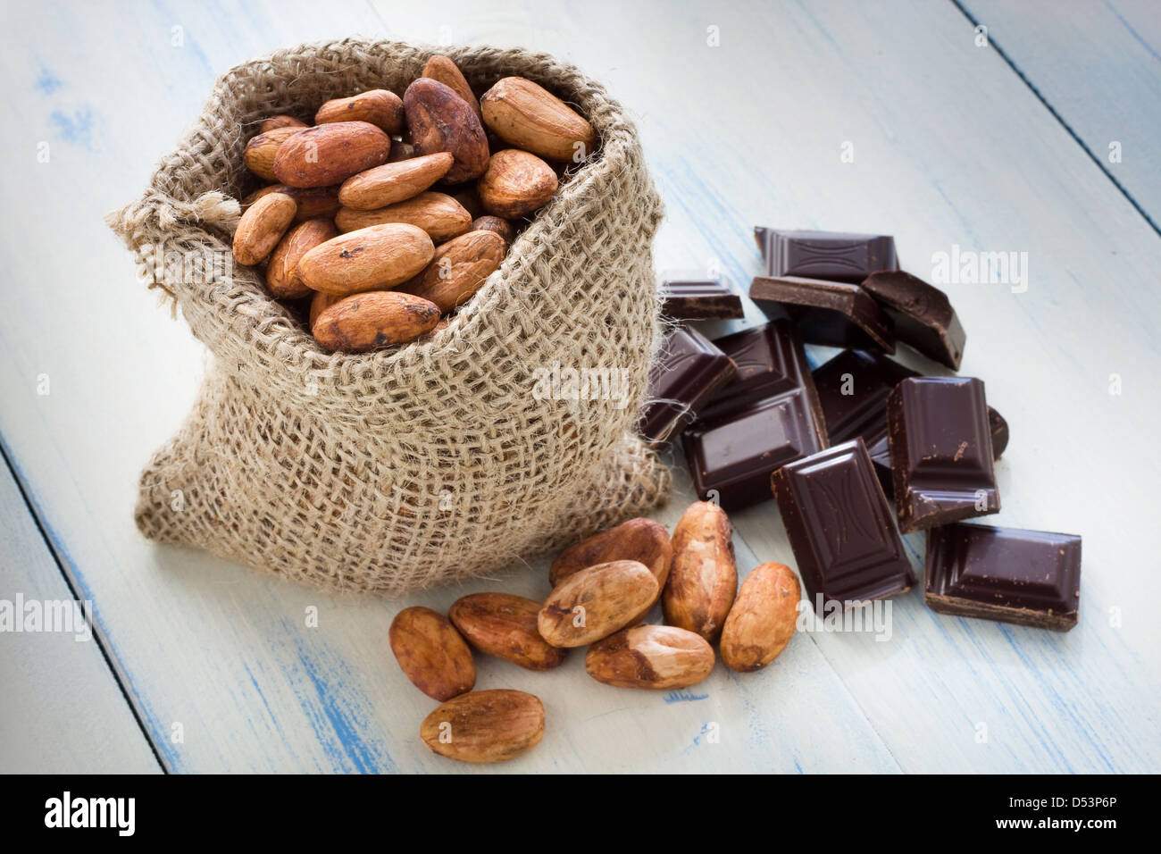 Cocoa Bean Bag High Resolution Stock Photography and Images - Alamy