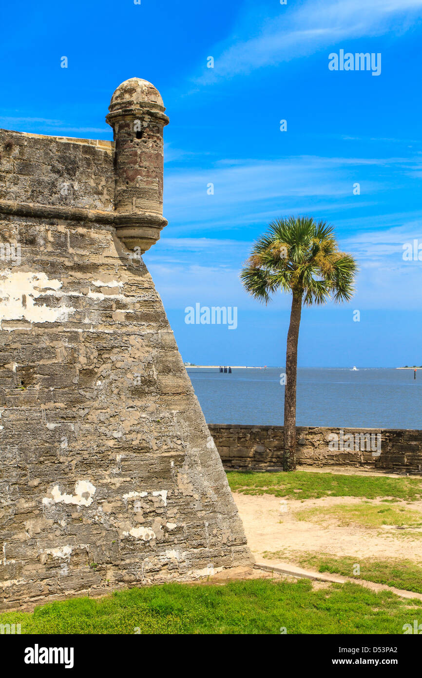 St. Augustine Fort, Castillo de San Marcos National Monument, Florida ...