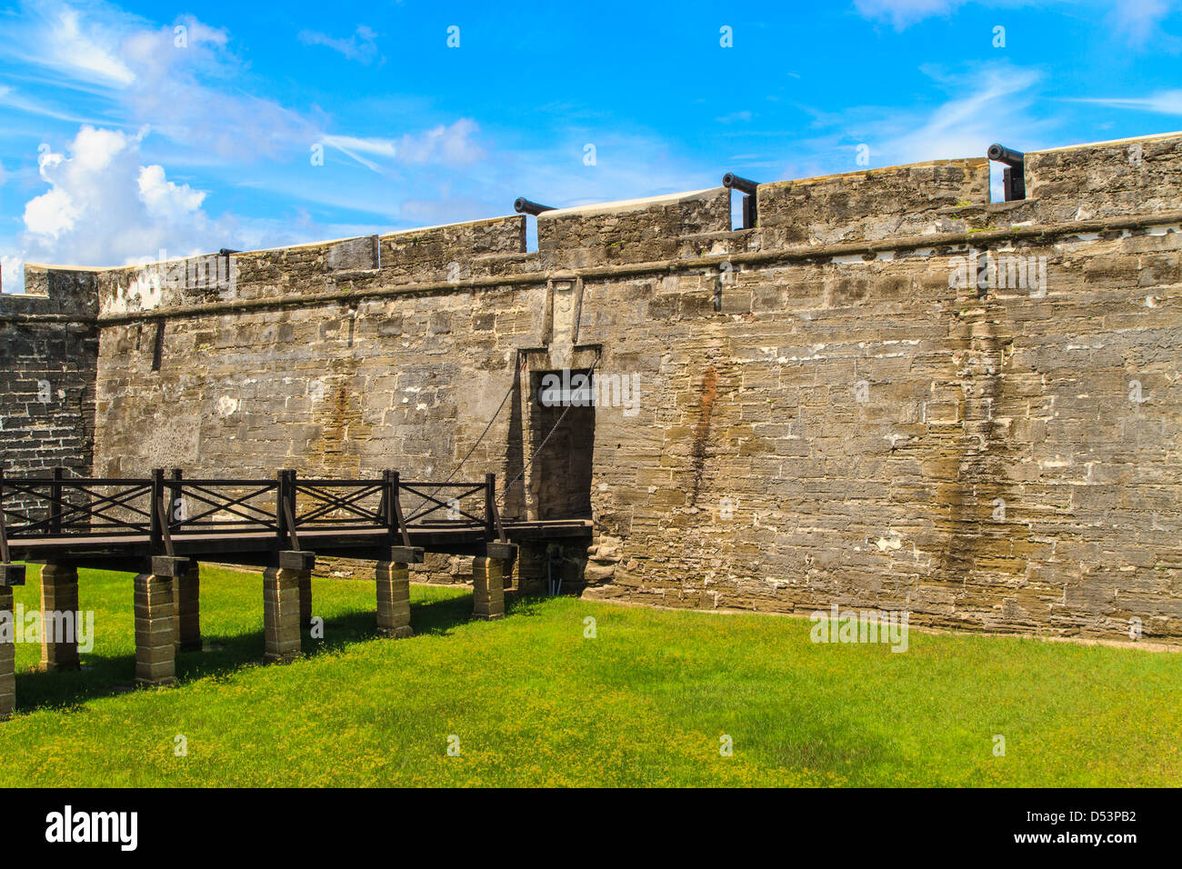 St. Augustine Fort, Castillo de San Marcos National Monument, Florida ...