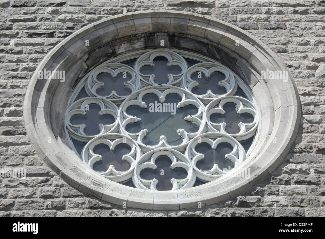 Ornamental window of a Catholic church Stock Photo - Alamy