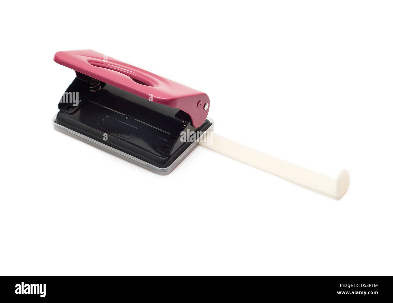 office puncher on white background Stock Photo - Alamy