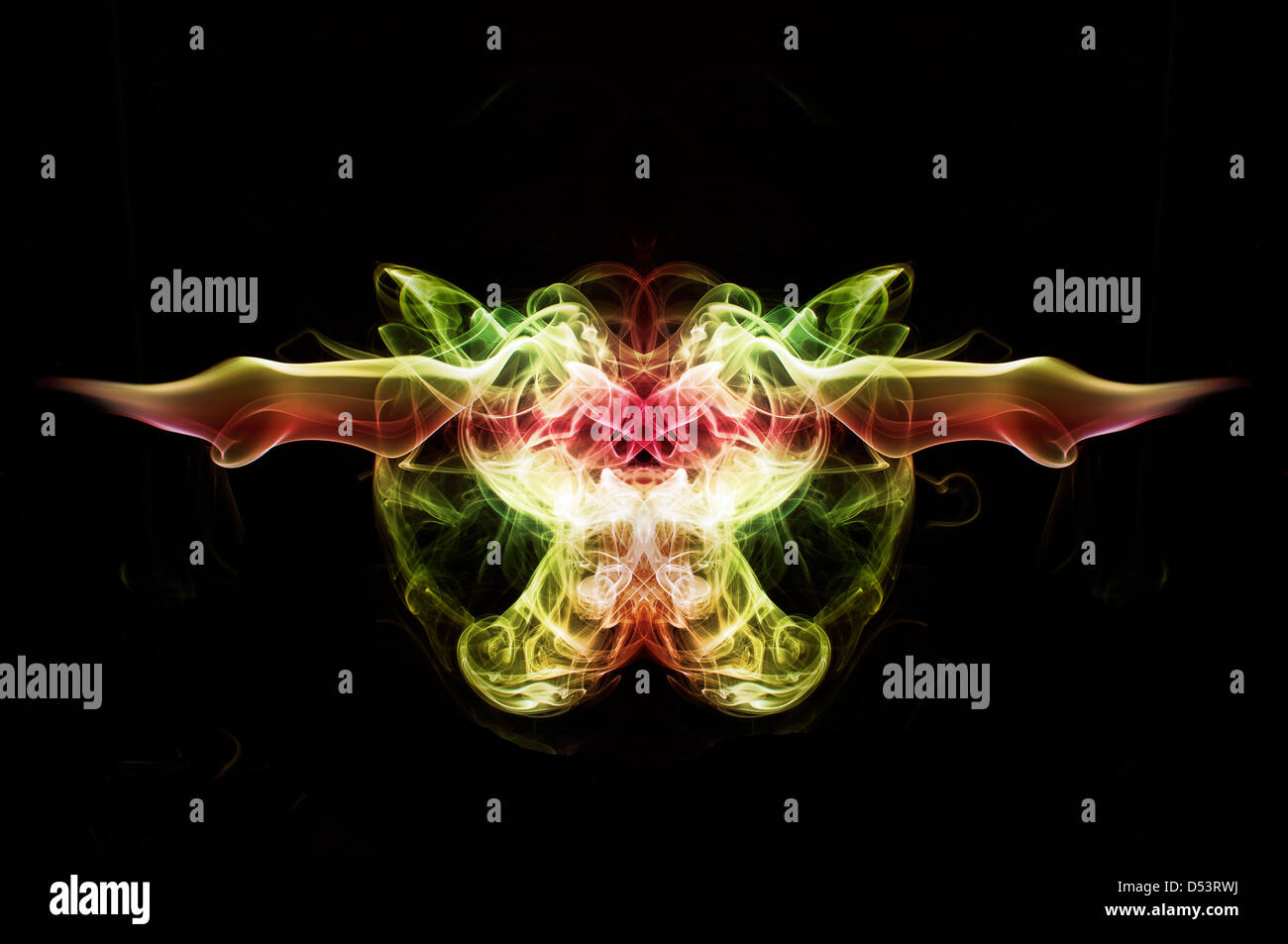 Photographing smoke trails gives some weird and wonderful shapes and ...