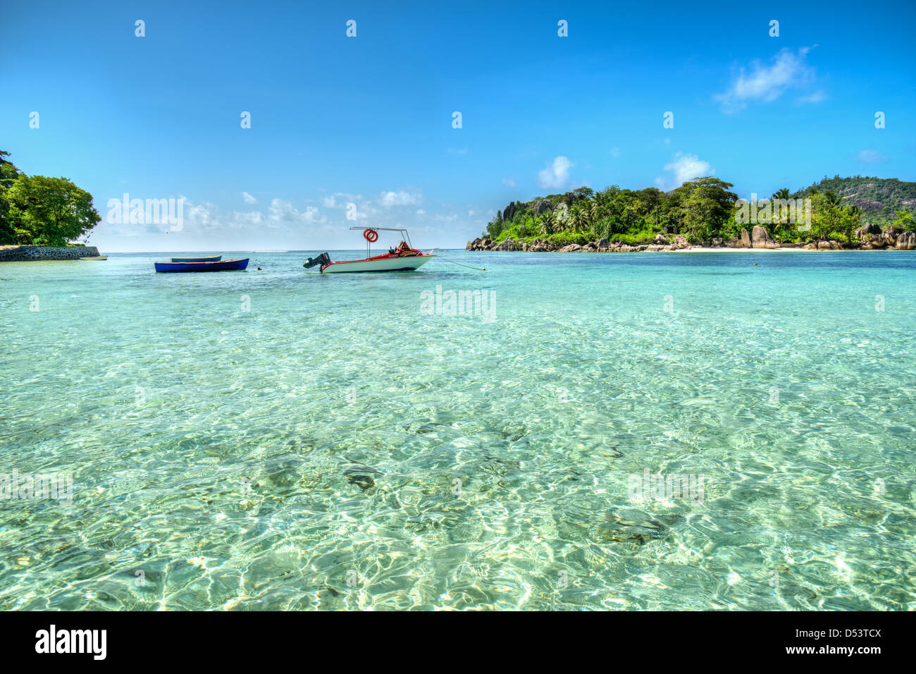 Port Launay beach, Mahe island, Seychelles Stock Photo - Alamy