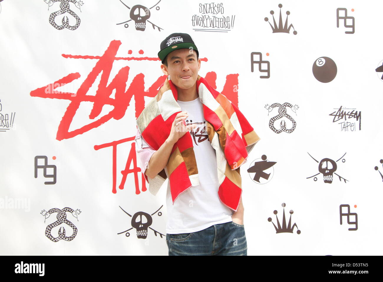 Edison Chen attended fashion brand activity in Taipei,Taiwan, China on ...
