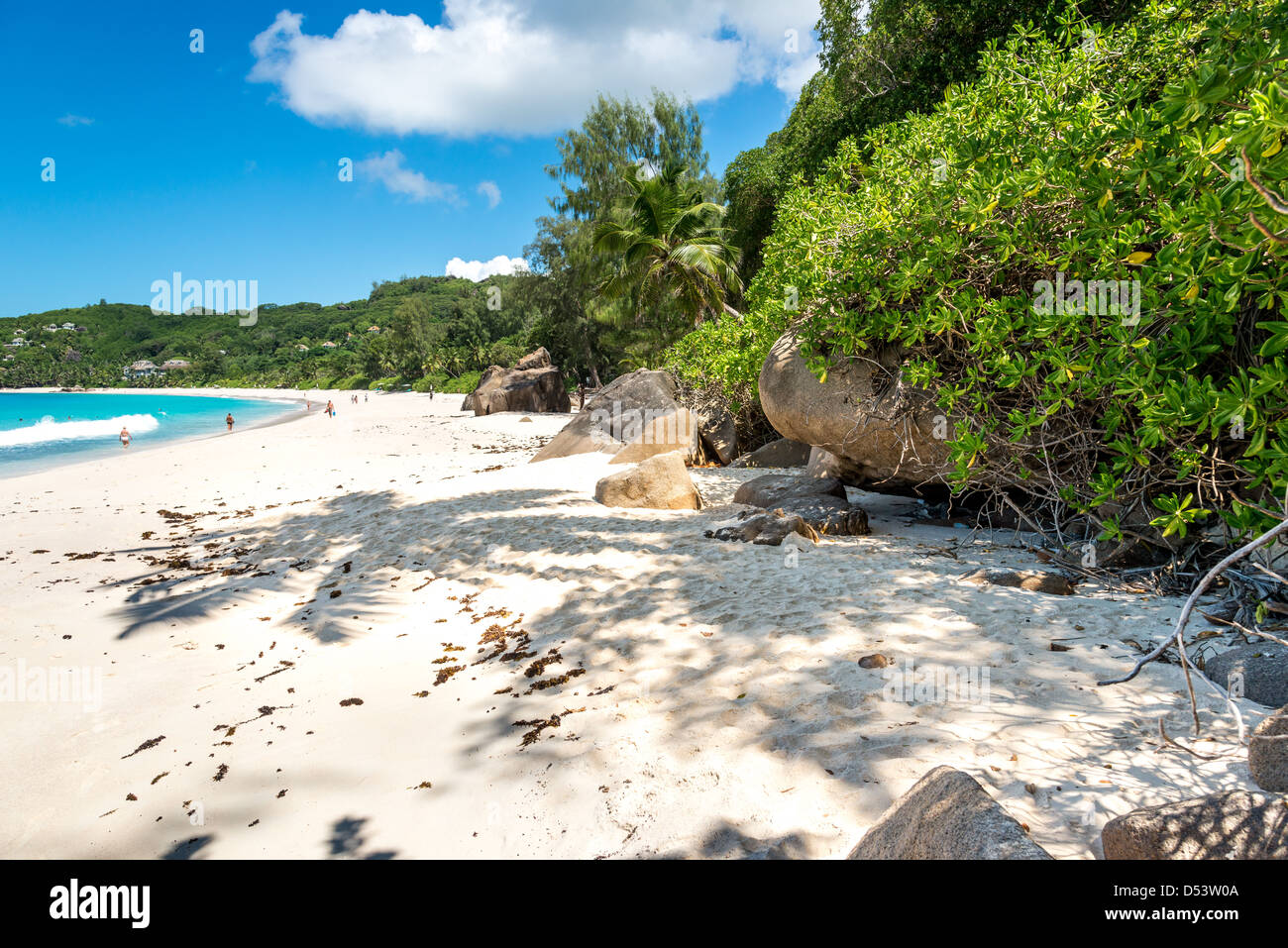 Anse Intendance beach on Mahe island, Seychelles Stock Photo - Alamy