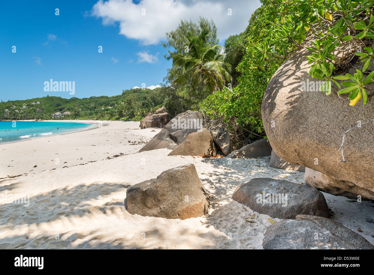 Anse Intendance beach on Mahe island, Seychelles Stock Photo - Alamy