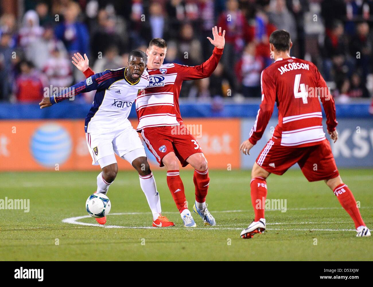 Frisco, TX, USA. 23rd March, 2013. FC Dallas forward Kenny Cooper #33 ...