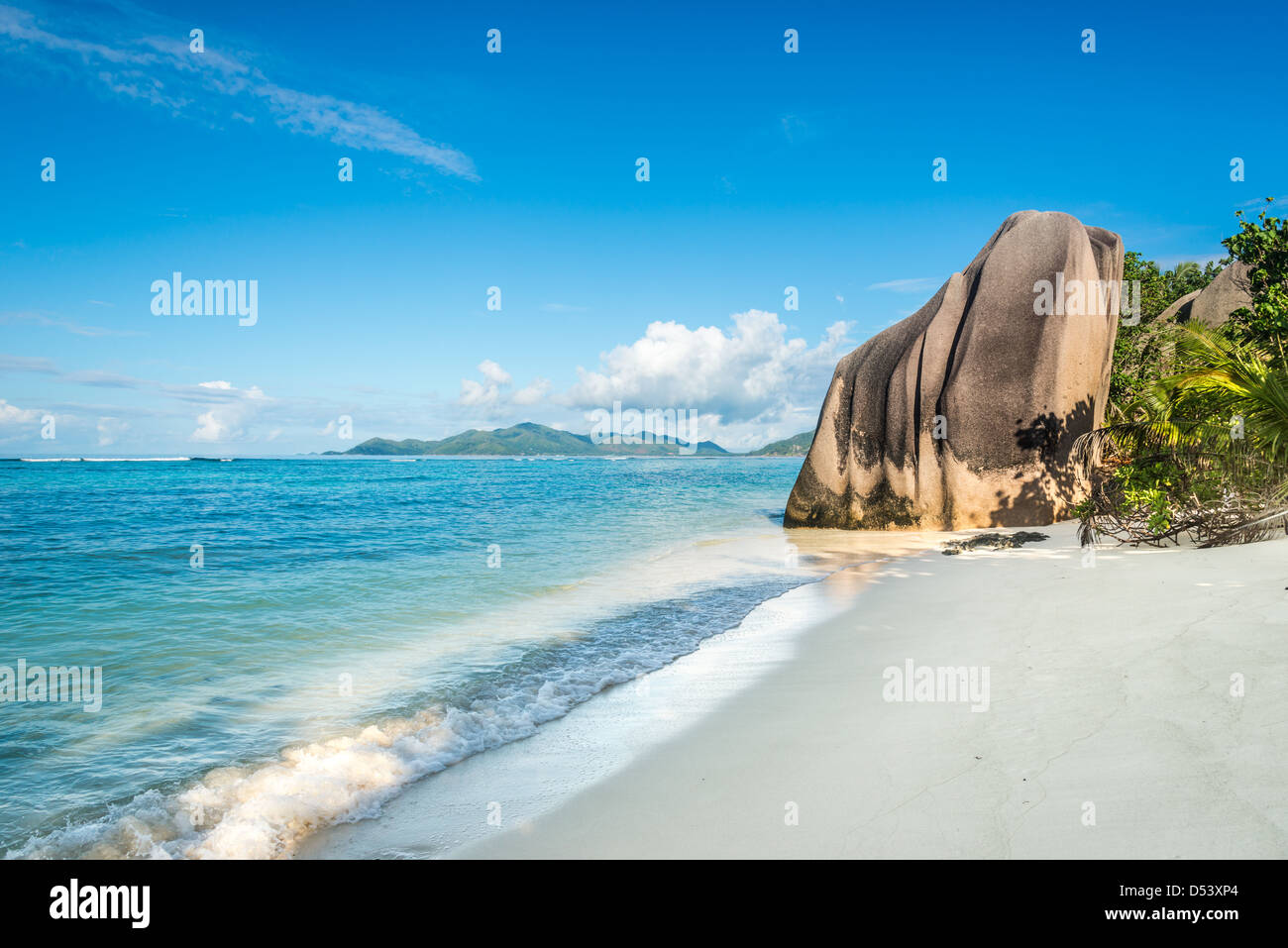 Anse Source d'Argent beach, La Digue island, Seychelles Stock Photo - Alamy