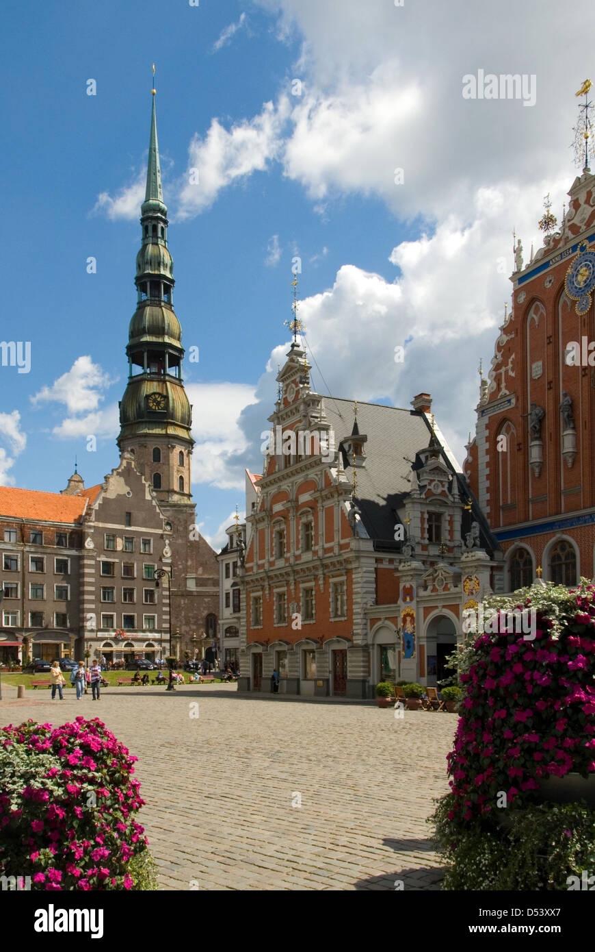 Ratslaukums square riga hi-res stock photography and images - Alamy