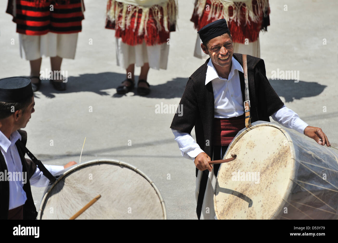 Musicians at the Galicnik Wedding, Mavrovo, Macedonia Stock Photo - Alamy