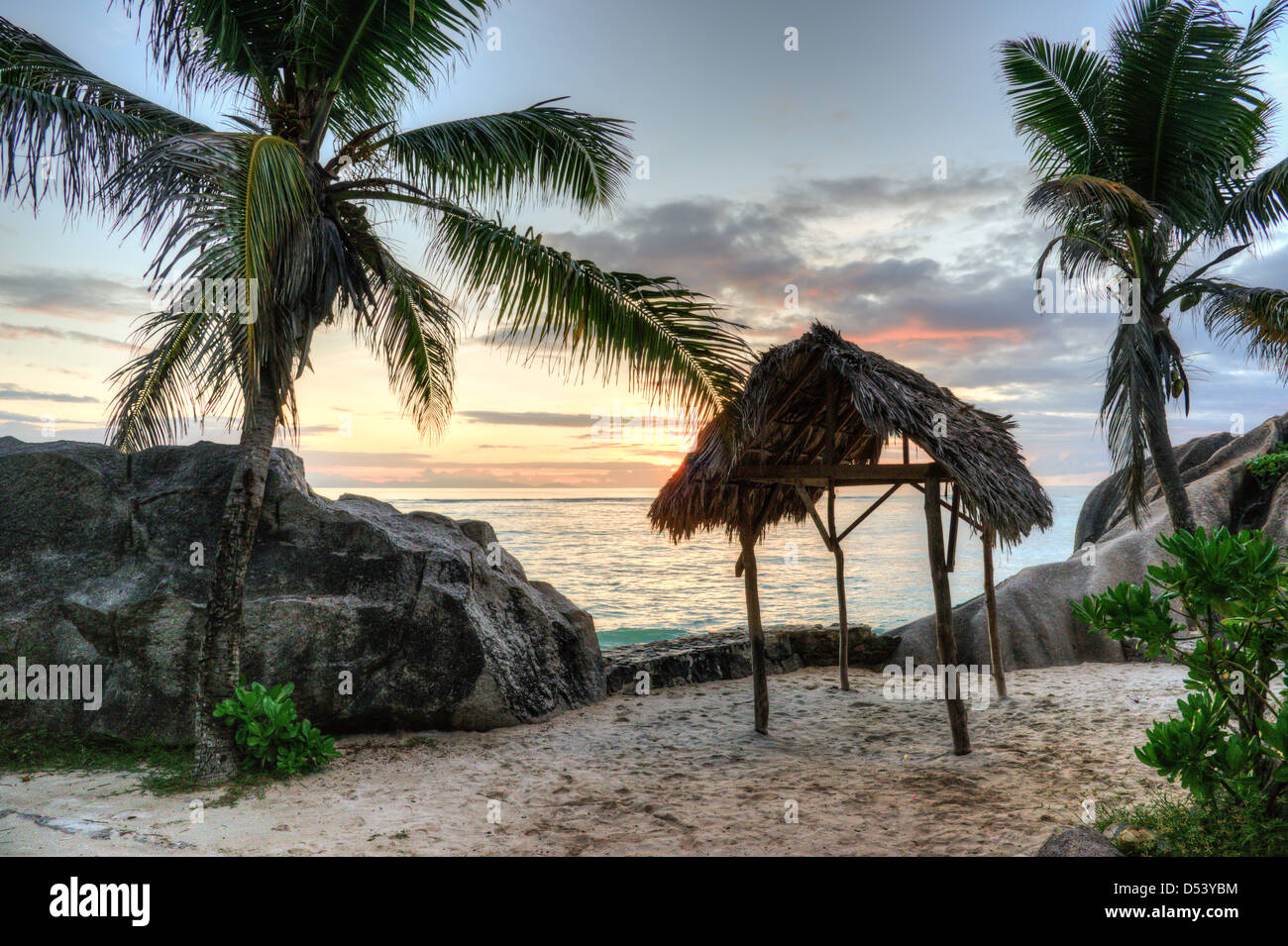 Anse Source d'Argent beach, La Digue island, Seychelles Stock Photo - Alamy