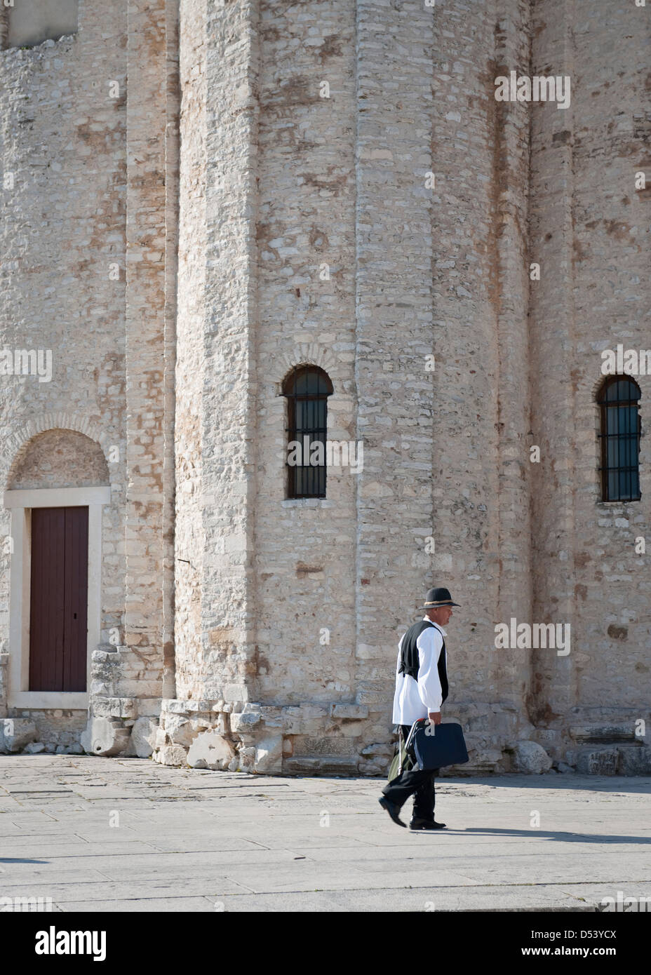 Man walking past church hi-res stock photography and images - Alamy