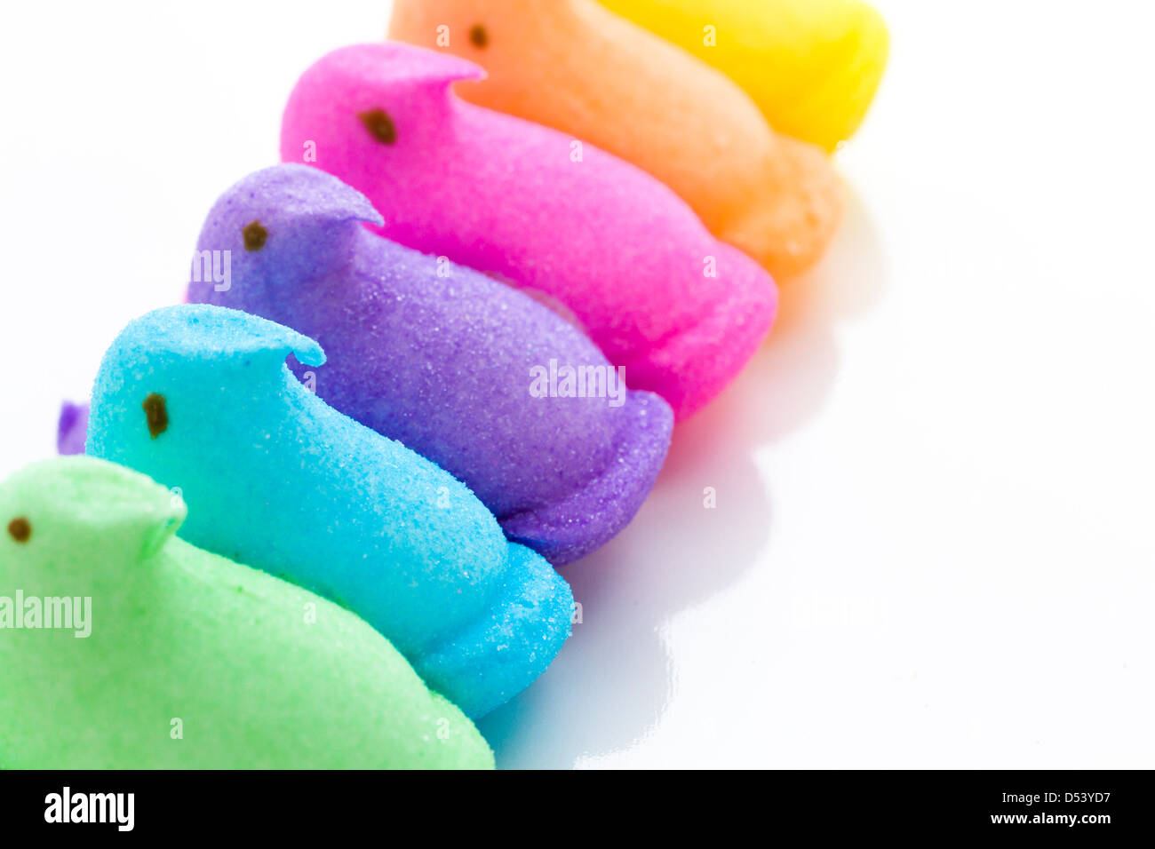 Peeps marshmallow rainbow hi-res stock photography and images - Alamy