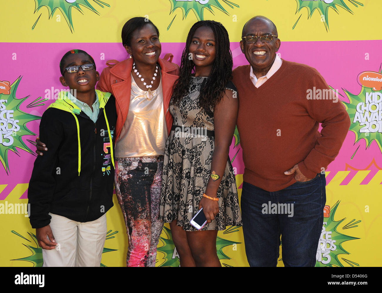 March 23, 2013 - Los Angeles, California, U.S. - Al Roker, Deborah ...