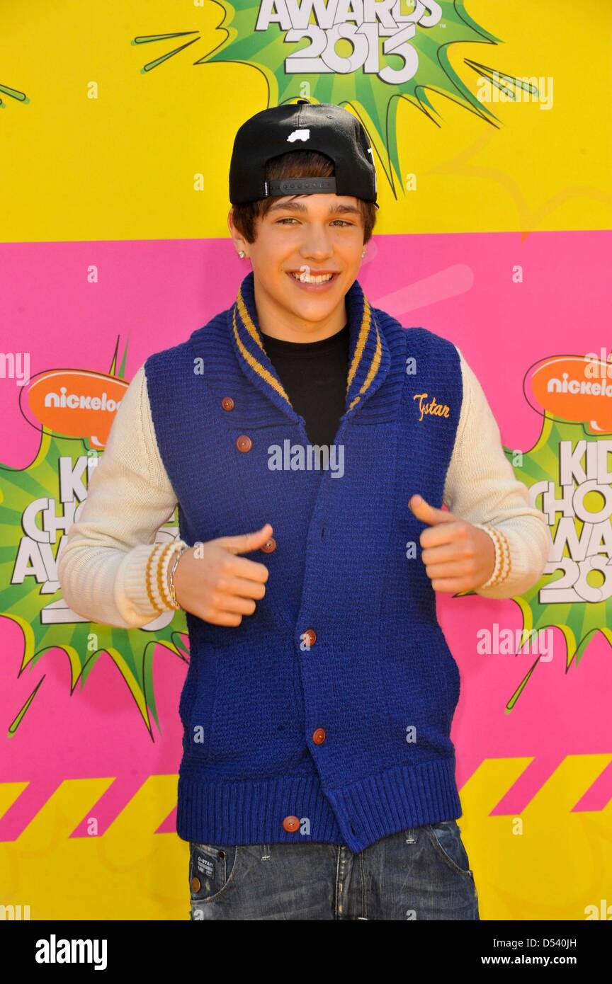 Los Angeles, USA. 23rd March, 2013. Austin Mahone at arrivals for ...