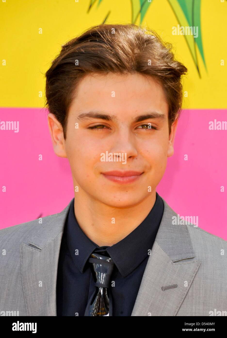 Los Angeles, USA. 23rd March, 2013. Jake T. Austin at arrivals for ...