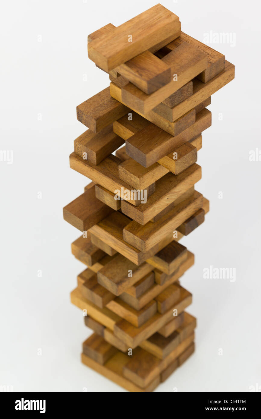 Generic wooden block building, wood macro shot Stock Photo - Alamy