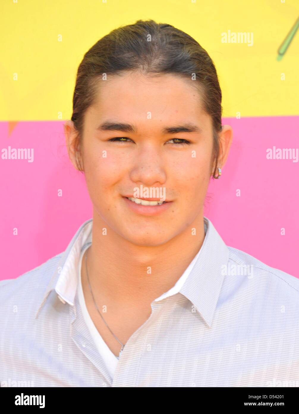 Los Angeles, USA. 23rd March, 2013. Booboo Stewart at arrivals for ...