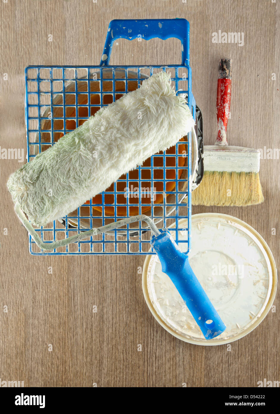 Paint roller rough texture hi-res stock photography and images - Alamy
