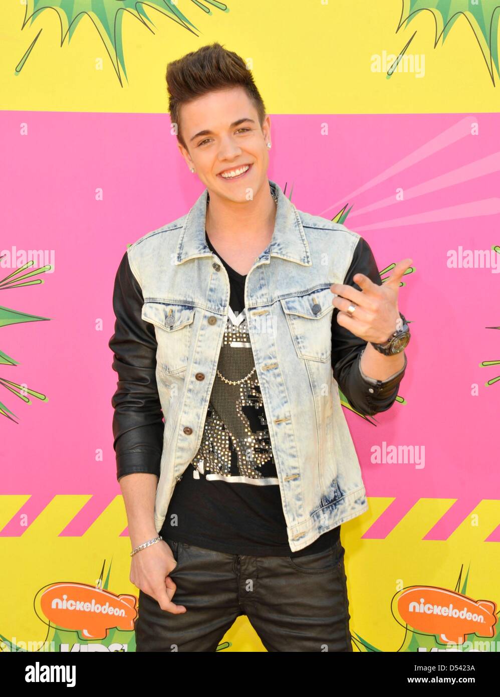 Los Angeles, USA. 23rd March, 2013. Lucca Hanni at arrivals for ...