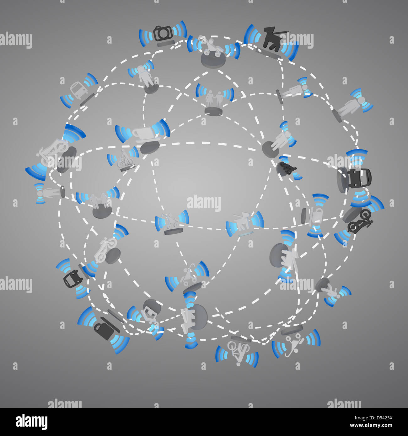 Connect everything in the world Stock Photo - Alamy