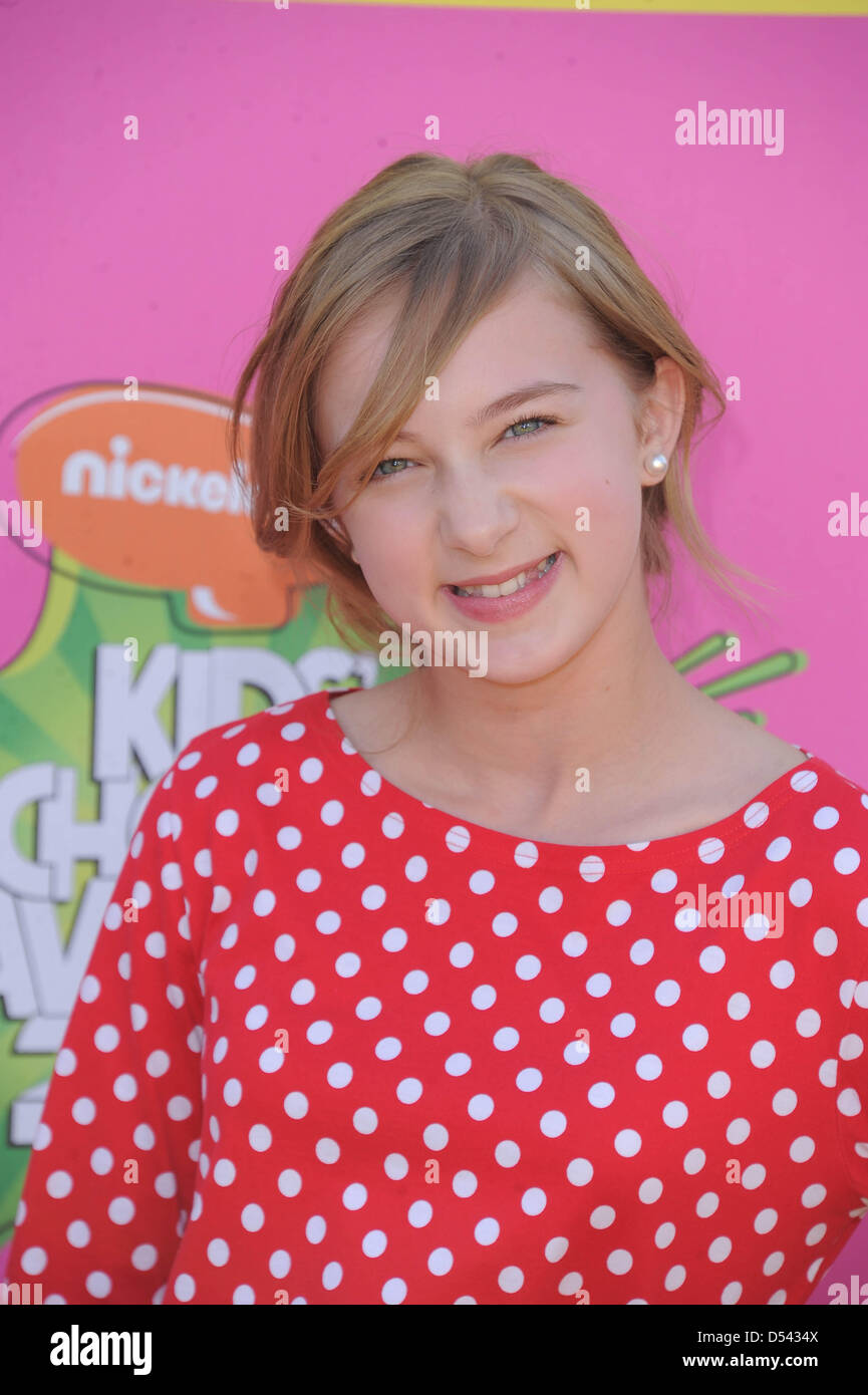 Los Angeles, USA. 23rd March 2013. Actress Madeleine Rose Yen arrives ...