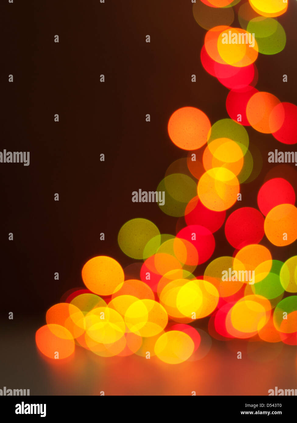 Colorful christmas lights hi-res stock photography and images - Alamy