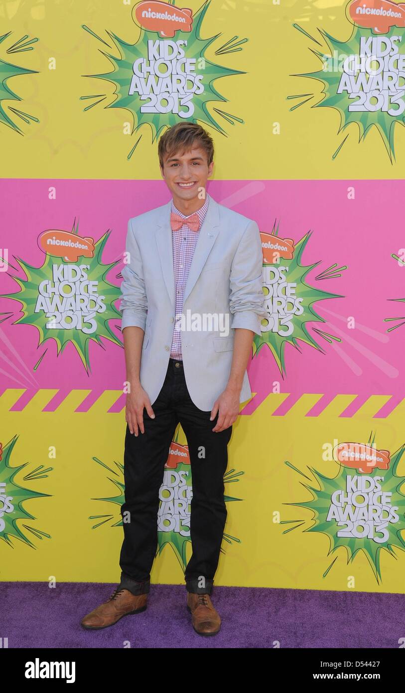 US actor Lucas Cruikshank arrives at Nickelodeon's 26th Annual Kids ...