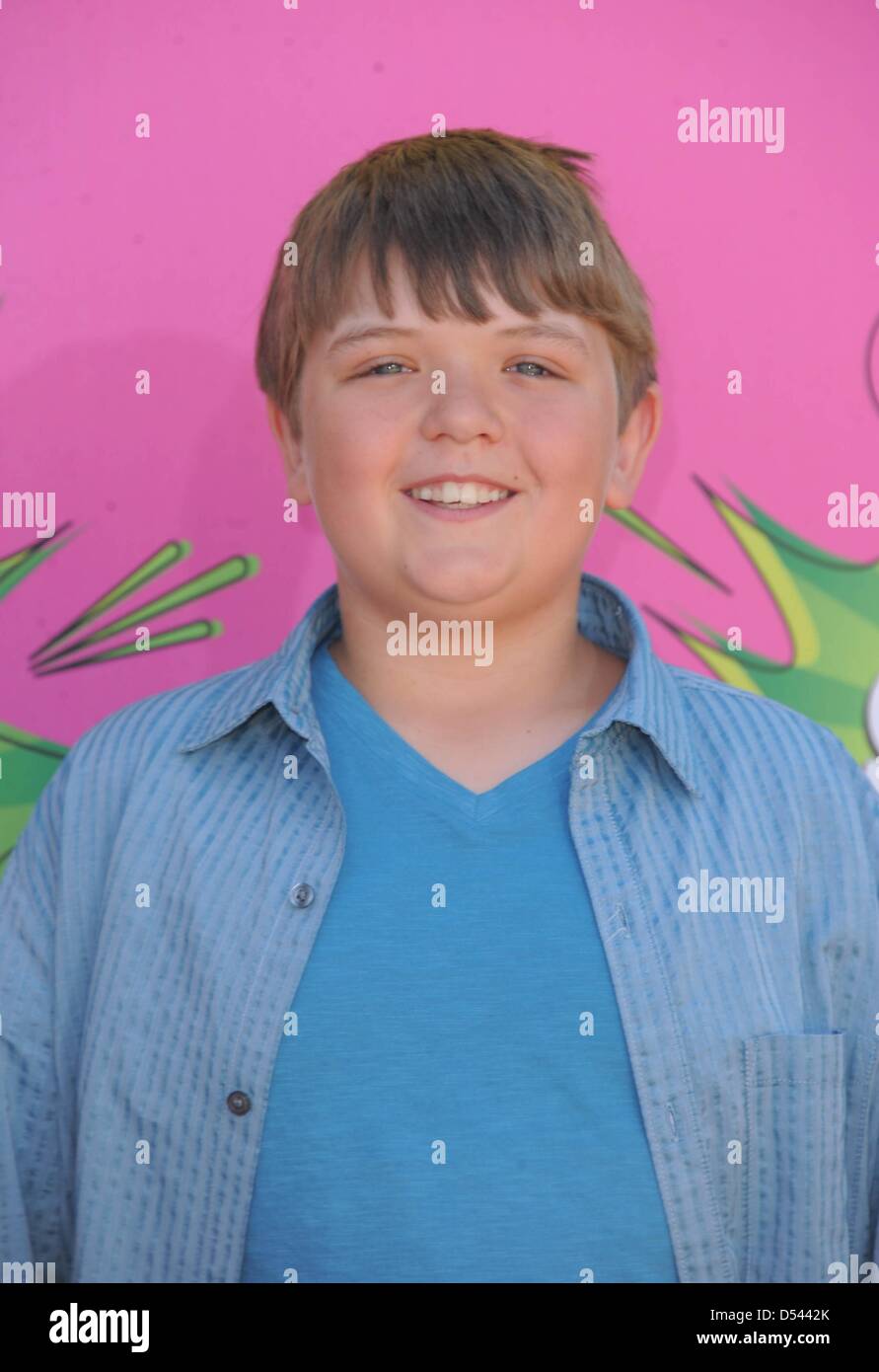 Actor Cole Jensen arrives at Nickelodeon's 26th Annual Kids' Choice ...