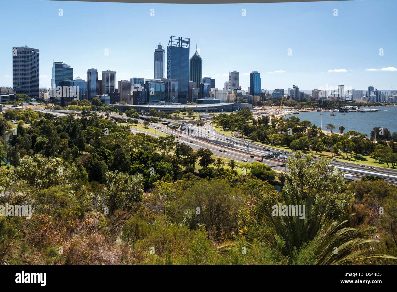 Perth views from Kings Park Stock Photo - Alamy