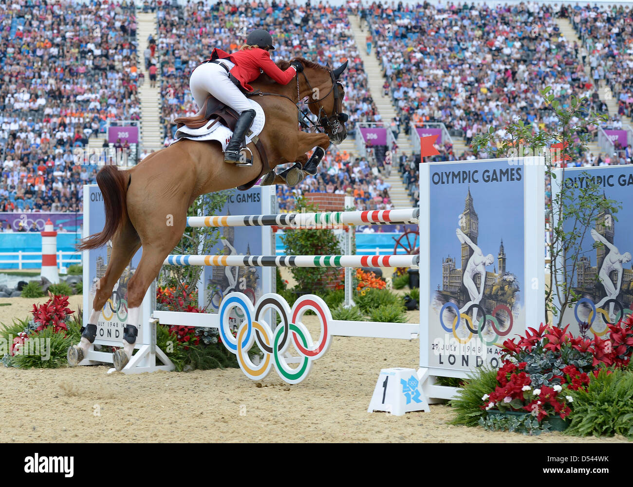 Canada 30th olympiad greenwich park arena team showjumping equestrian ...
