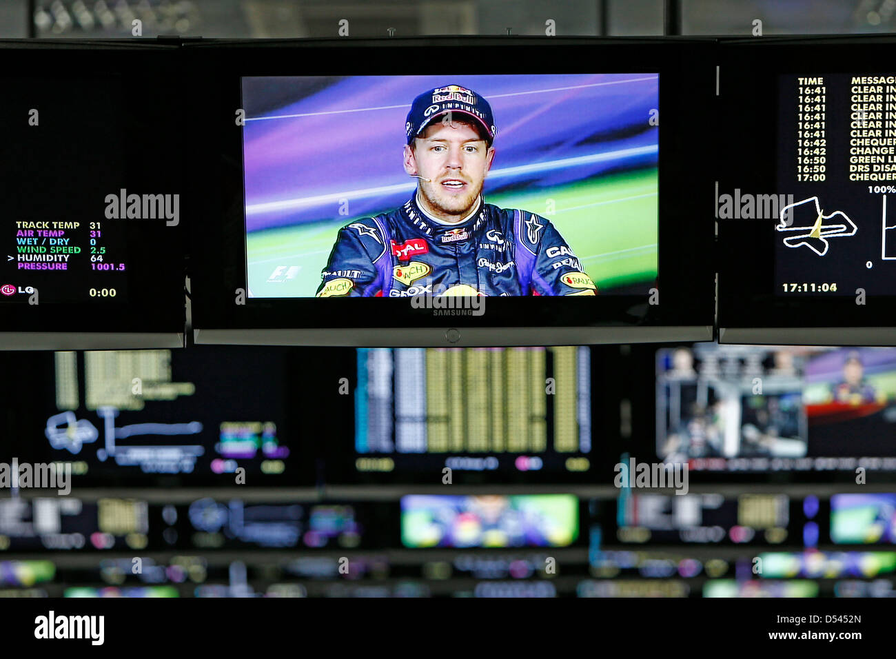 Kuala Lumpur, Malaysia, 23rd March, 2013. Motorsports: FIA Formula One ...