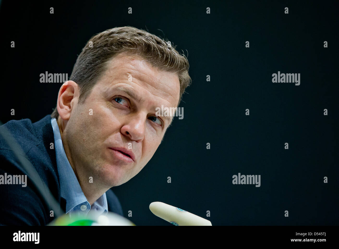 Herzogenaurach, Germany. 24th March, 2013. Team manager Oliver Bierhoff ...
