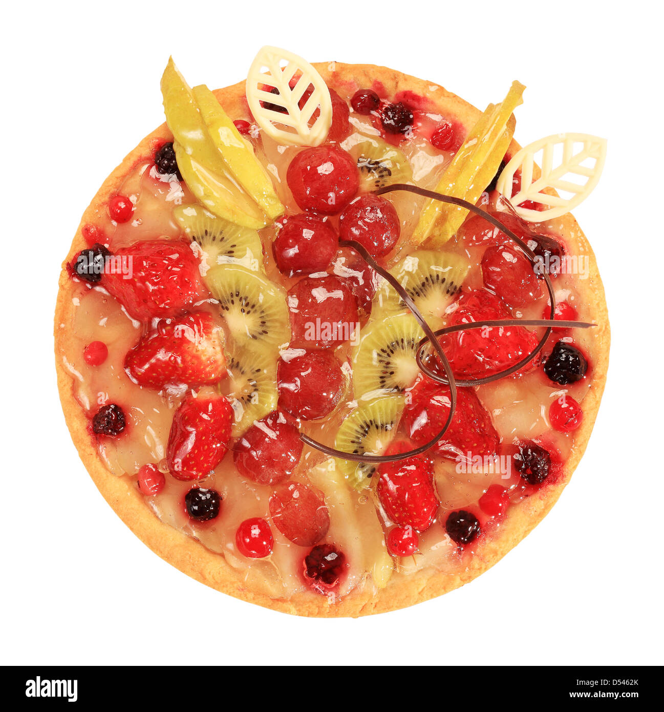 Chocolate cheesecake berries on Cut Out Stock Images & Pictures - Alamy