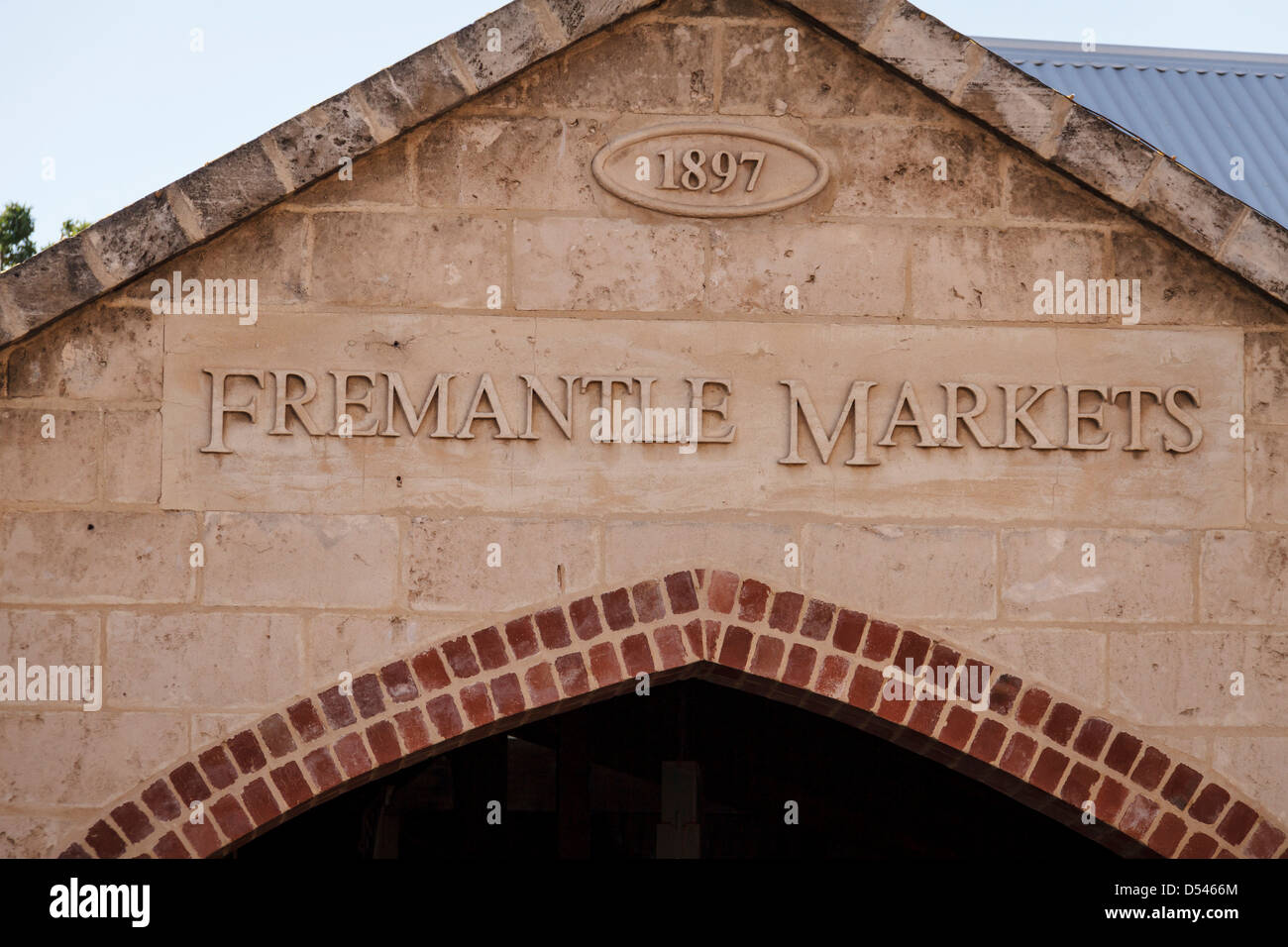At Fremantle Markets Stock Photo - Alamy