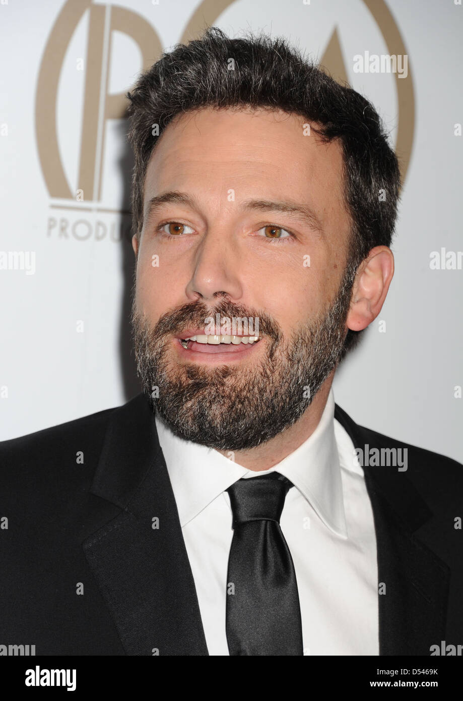 BEN AFFLECK US film actor and producer in January 2013. Photo Jeffrey ...