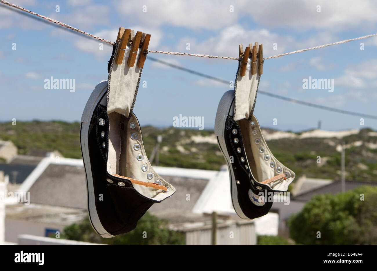 Converse All Stars hanging out to try Stock Photo - Alamy