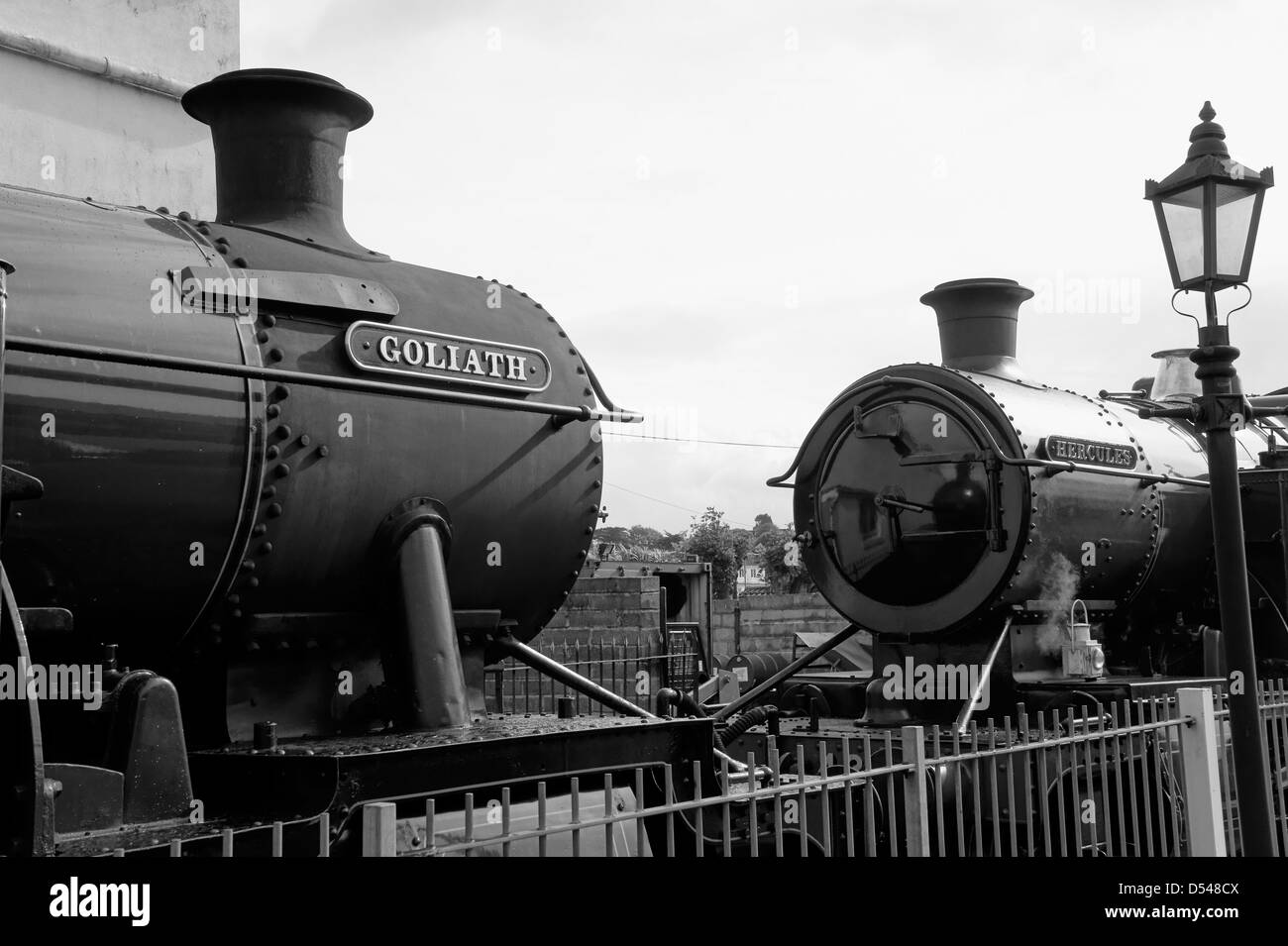 Steam locomotive goliath gwr 5205 hi-res stock photography and images ...