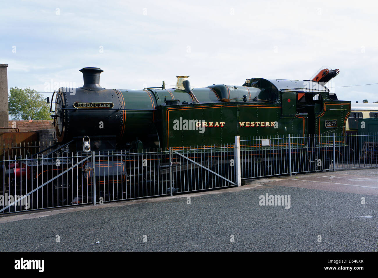 4277 hercules steam locomotive paignton hi-res stock photography and ...
