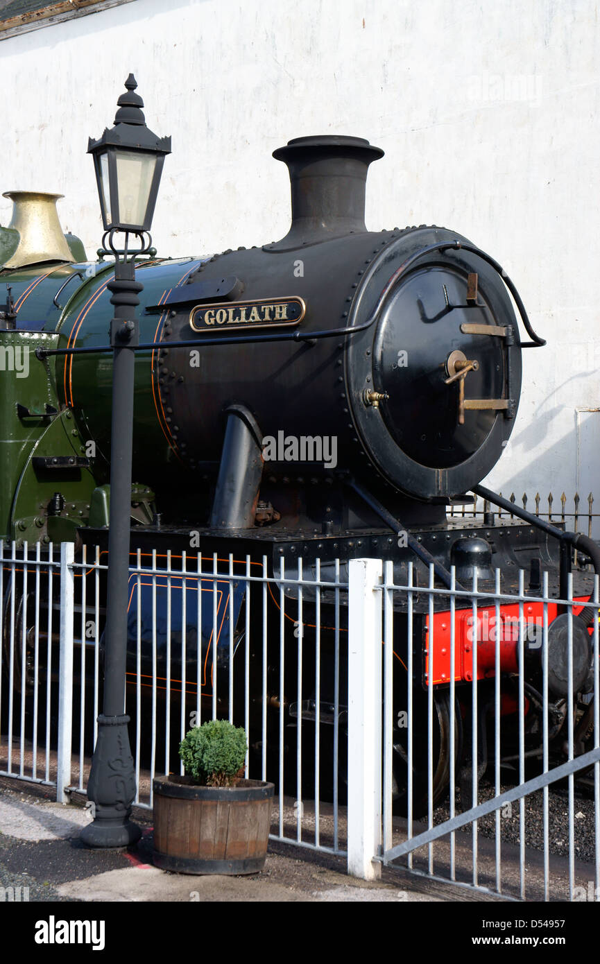 Steam locomotive goliath gwr 5205 hi-res stock photography and images ...