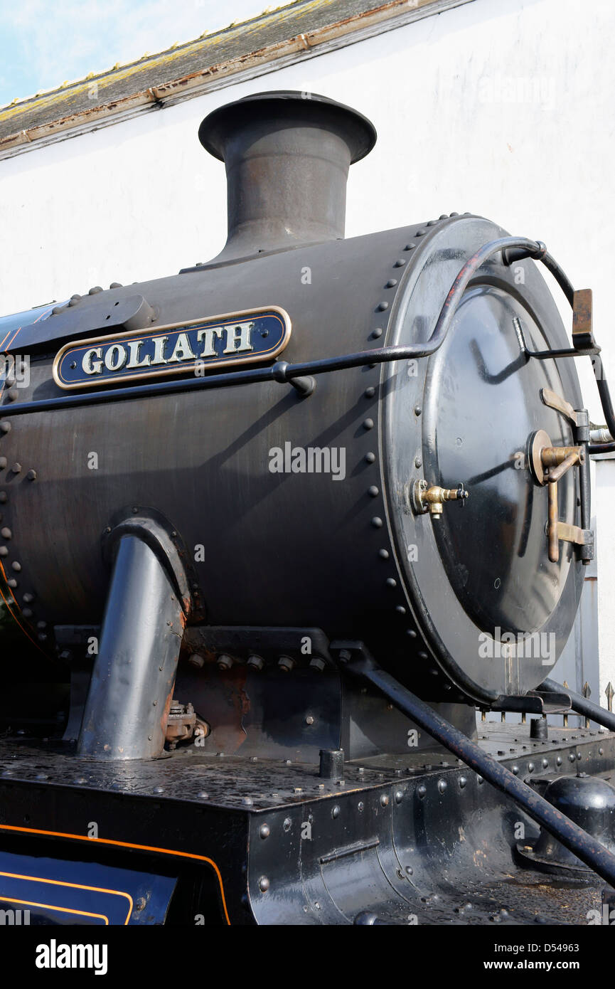 Steam locomotive goliath gwr 5205 hi-res stock photography and images ...