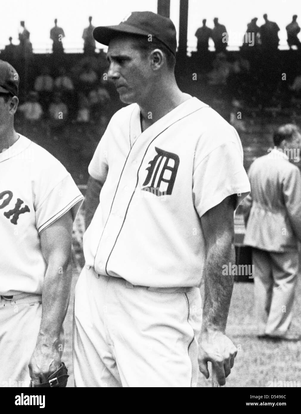 Vintage photo of baseball star Hank Greenberg Stock Photo - Alamy