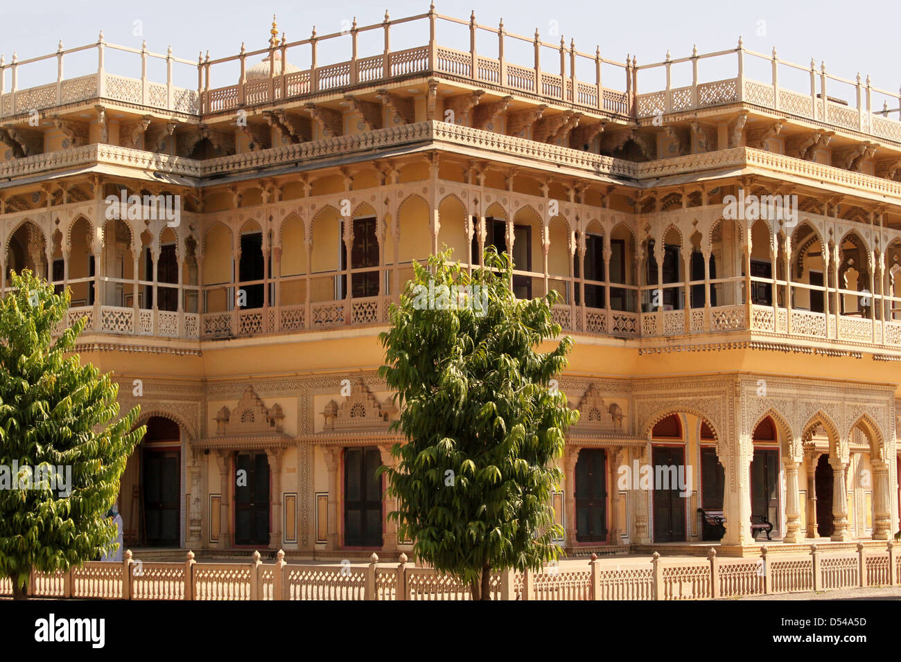 Mubarak Mahal City Palace Complex, Jaipur, Rajasthan India Stock Photo ...