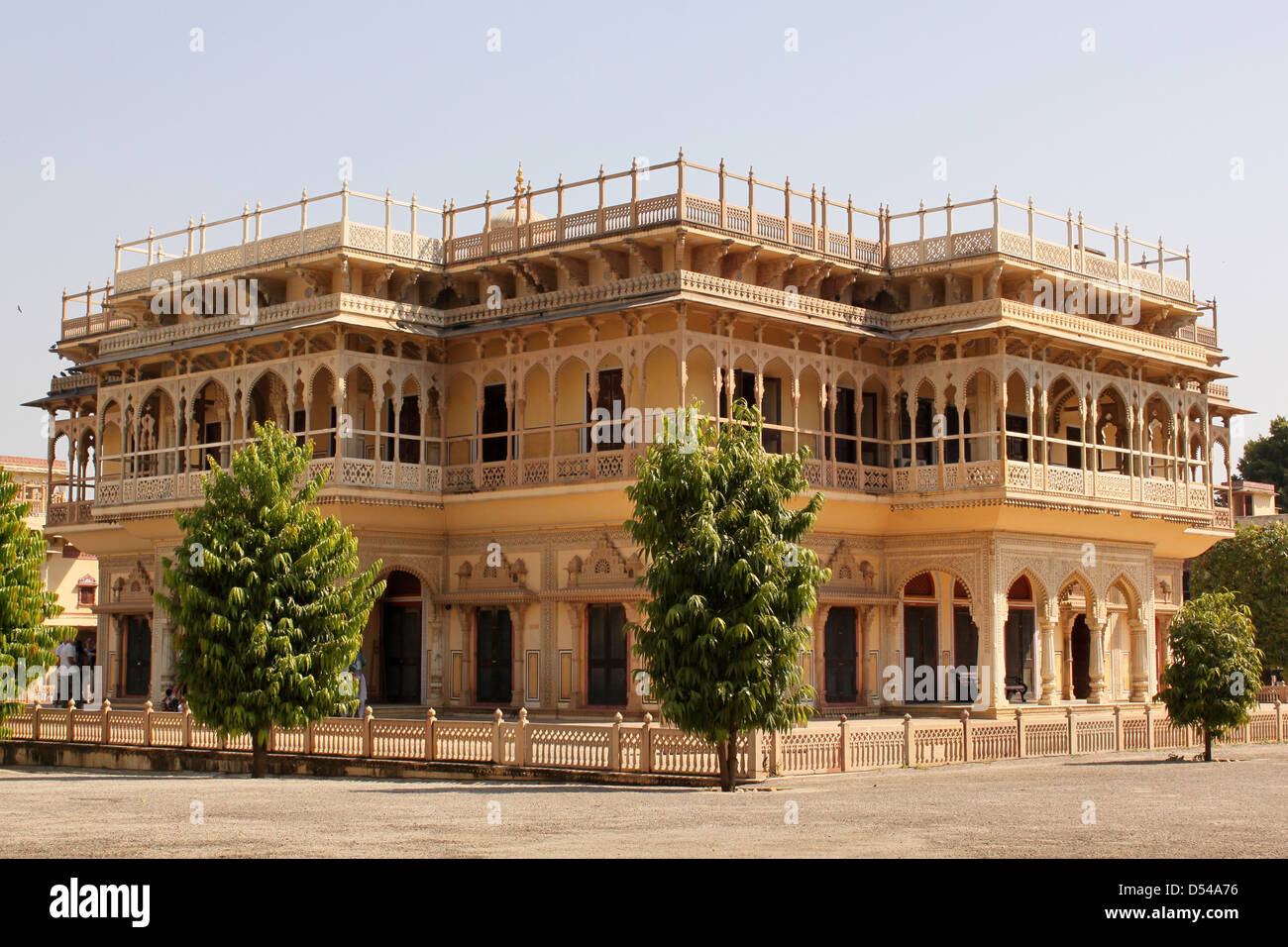 Mubarak Mahal City Palace Complex, Jaipur, Rajasthan India Stock Photo ...