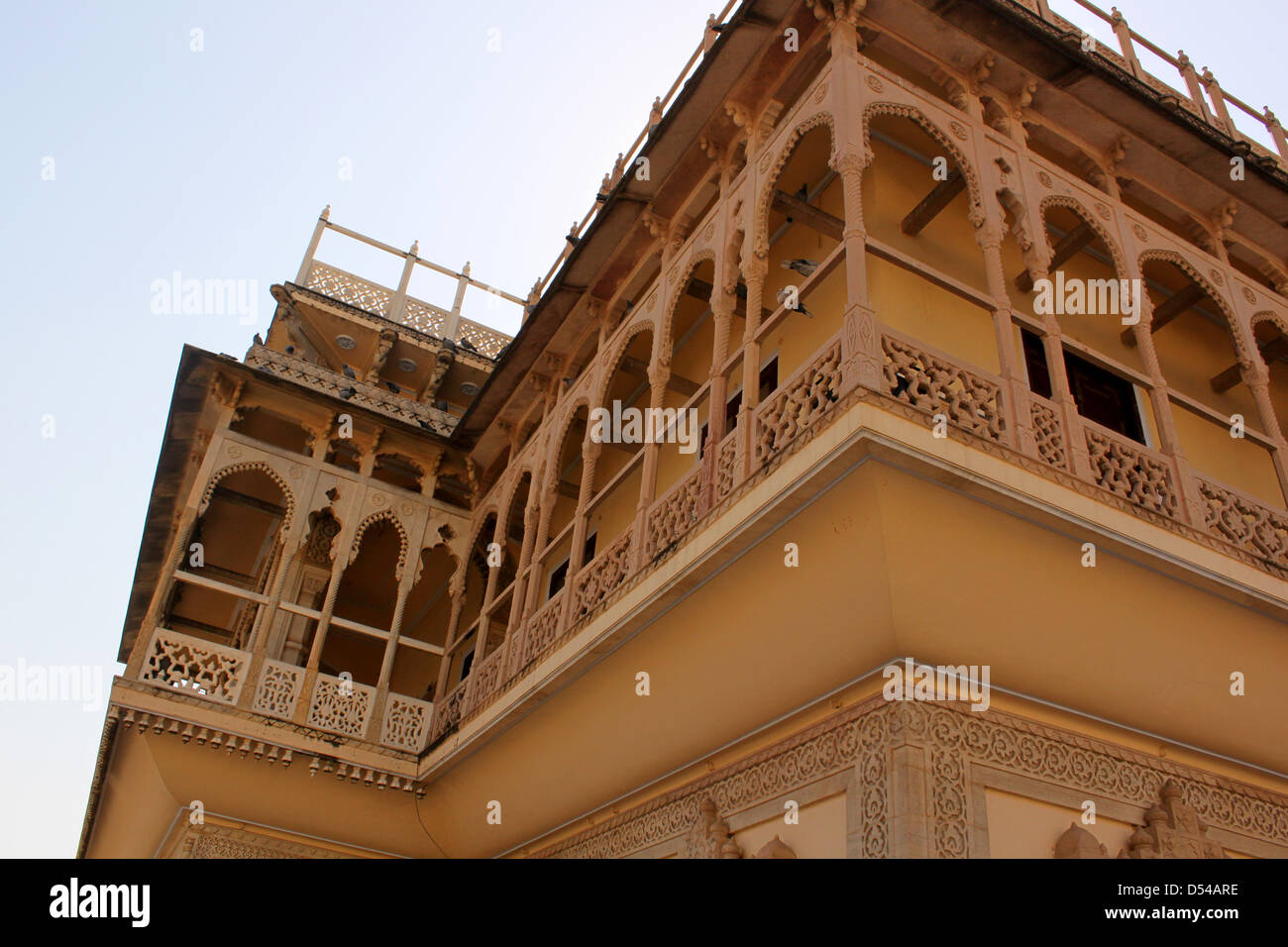 Mubarak Mahal City Palace Complex, Jaipur, Rajasthan India Stock Photo ...